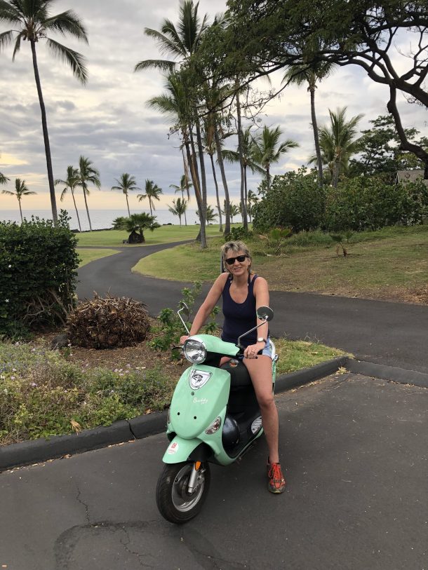 Touring Hawaii’s Big Island Kona Coast Beaches by Scooter - Carry On Queen